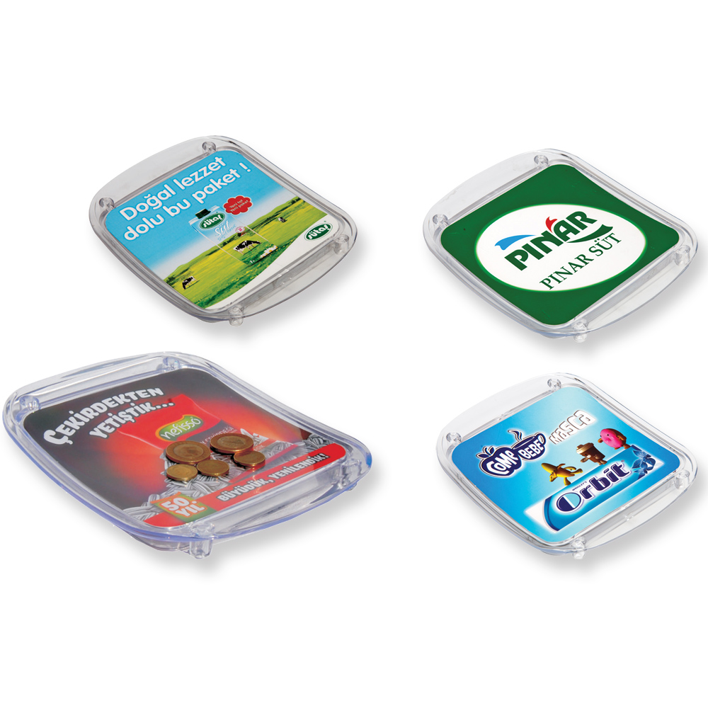 Pt1960 Kare Para Tabağı - BASKI TİME